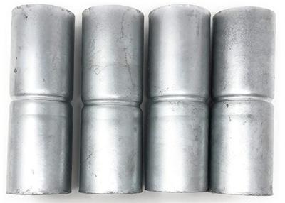 China Chain Link Fence Top Rail Sleeves Galvanized With Pack Set of 4 for sale