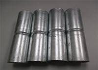 China Galvanized Chain Link Fence Top Rail Sleeves For Chain Link Fence Accessories for sale