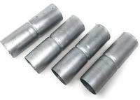 China Chain Link Fence Top Rail Sleeves Galvanized With Pack Set of 4 for sale