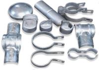 China Galvanized / PVC Coated Chain Link Fence Fittings for sale