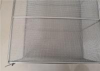 China Round Stainless Steel Wire Mesh Baskets/ 304 316 Wire Mesh Filter Basket for sale