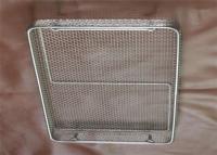 China Stainless Steel Wire Mesh Storage Baskets Plain Weaving Corrosion Resistance for sale
