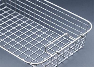 China Custom Medical Disinfection Stainless Steel Wire Mesh Baskets for sale