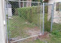 China 8FT X 50FT Chain Link Fabric Fence With Razor Barbed Wire For High Level Security for sale