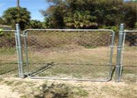 China 8FT X 50FT Chain Link Fabric Fence With Razor Barbed Wire For High Level Security for sale