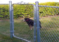 China 12Ft Width OD 32Mm X 1.5Mm Small Chain Link Gate For Sheep Farmers for sale