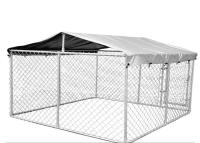 China 8FT X 50FT Chain Link Fabric Fence With Razor Barbed Wire For High Level Security for sale