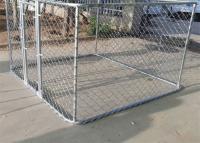China 8FT X 50FT Chain Link Fabric Fence With Razor Barbed Wire For High Level Security for sale