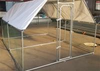 China Modular Chain Link Boxed Galvanized 2.3mm Outdoor Dog Kennel for sale