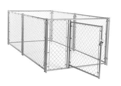 China 8FT X 50FT Chain Link Fabric Fence With Razor Barbed Wire For High Level Security for sale