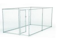 China Boxed 10x10x6ft Chain Link Dog Cage Kennel With Door for sale
