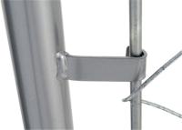 China 10 Swing Industrial Water Resistant 50x50 Chain Link Gate for sale