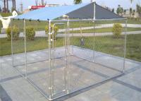 China Modular Chain Link Boxed Galvanized 2.3mm Outdoor Dog Kennel for sale