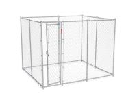 China 2mm Galvanized Wire Chain Link Dog Kennel 13 Feet X 7.5 Feet X 6 Feet for sale