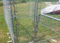China 10 Swing Industrial Water Resistant 50x50 Chain Link Gate for sale