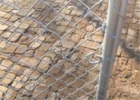 China Galvanized Steel 42 In Width X 72 In Height Garden Chain Link Gate for sale