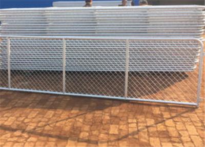 China 10 Swing Industrial Water Resistant 50x50 Chain Link Gate for sale
