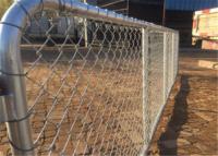 China 12Ft Width OD 32Mm X 1.5Mm Small Chain Link Gate For Sheep Farmers for sale