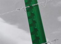 China Green Painted Farm Fencing 1.33 Lb / Ft Studded T Post for sale