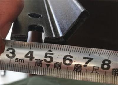 China Black Bitumen Painted 150cm Y Fence Post 1.25lbs / Ft Star Pickets for sale