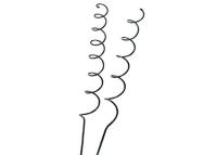 China Green 6mm Tomato Spiral Wire Support Plant Support Stake for sale