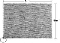 China Ring Mesh Chainmail Cast Iron Scrubber For Brushing Pot for sale