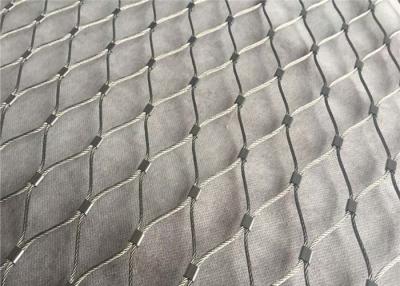 China 4mm Safety Protection Ferrule Stainless Steel Wire Rope Mesh for sale