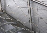 China Plain Weave 50x50mm Stainless Steel Wire Rope Mesh for sale
