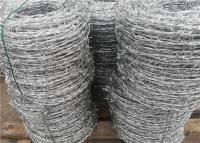 China BWG12 BWG14 12X12 Galvanized Barbed Wire for sale