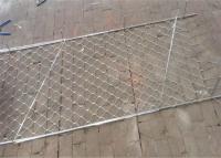 China Building Facade Screens 3.2mm 25x25 Stainless Steel Wire Rope Mesh for sale