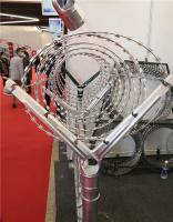 China BTO-22 Galvanized Military Concertina Stainless Steel Razor Wire for sale