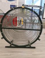 China 500mm Coil Diameter Galvanized Concertina Barbed Wire for sale