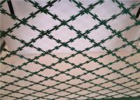 China BTO 30 Galvanized 7.5cm X 15cm Razor Wire Fence for sale
