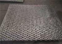 China 75x150mm Flat Welded BTO-22 Diamond Razor Mesh Fence for sale
