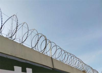 China 450Mm Hot Dipped Army Security Concertina Barbed Wire for sale