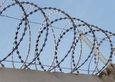 China CBT 60 Fish Hook Blade 10Kgs/Roll Razor Wire Concertina for sale