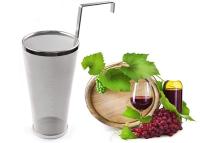China Reusable 200 Micron OD150mm Stainless Steel Hop Filter For Beer for sale