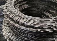 China Bto-12 Hot Dipped Galvanized Razor Wire Concertina Dia 500mm 600mm for sale