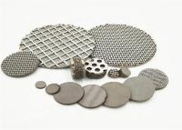 China 5 - 40um Sintered Wire Stainless Steel Filter Mesh Screen for sale