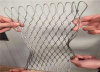 China Customization 7x7 7x19 200mm Stainless Steel Wire Rope Mesh Bags for sale
