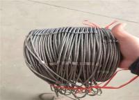 China Customization 7x7 7x19 200mm Stainless Steel Wire Rope Mesh Bags for sale