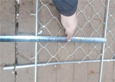 China Twill Weave Balustrade Infill Cable Stainless Steel Wire Rope Mesh For Staircase for sale
