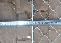 China Plain Weave 50x50mm Stainless Steel Wire Rope Mesh for sale