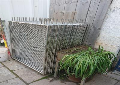 China 7x7 7x19 1.5mm Stainless Steel Wire Rope Mesh Fence For Animal Enclosure for sale