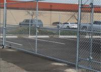 China Sports Playground Garden Diamond Shape Link Mesh Fencing 75x75mm for sale