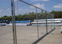 China Pvc Galvanized Wire Playground Chain Link Mesh Fence 60x60mm for sale