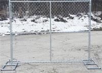 China 6ft X 12 Ft American Standard Temporary Chain Link Fence Panels for sale