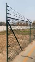 China Zinc Coated Galvanized Chain Link Fabric 0.148'' Wire Diameter 2''X2'' 12ft X 50ft for sale