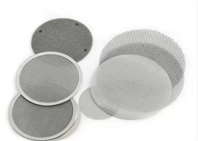 China Corrosion Resistant Stainless Steel Extruder Screen Mesh For Plastic Recycling for sale