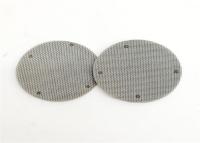 China Edge Package Aisi 304 316 201 Perforated Wire Mesh Filter Disc for sale